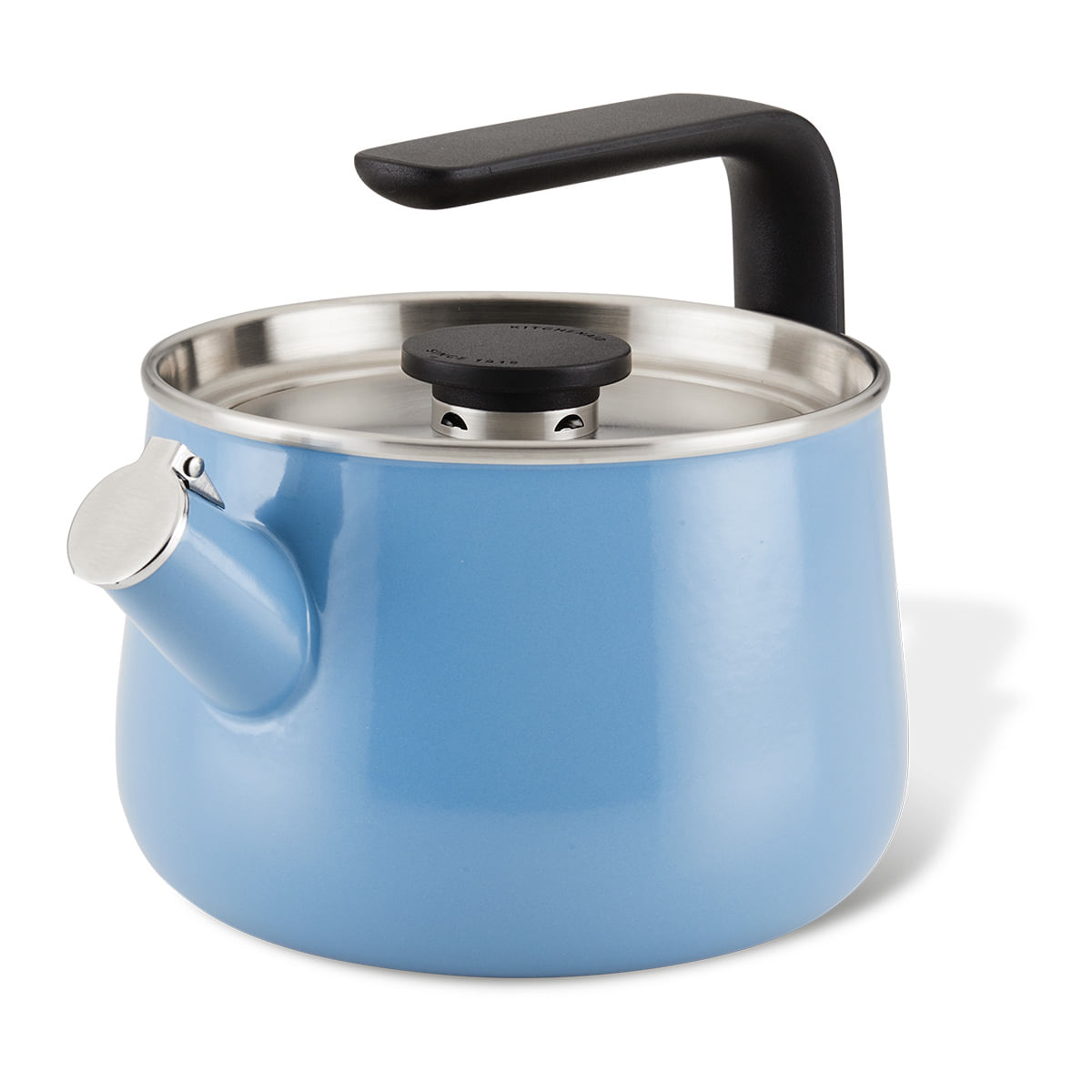 Tetera 1.9L, acero inoxidable esmaltado, apta para cocinas de inducción ...
